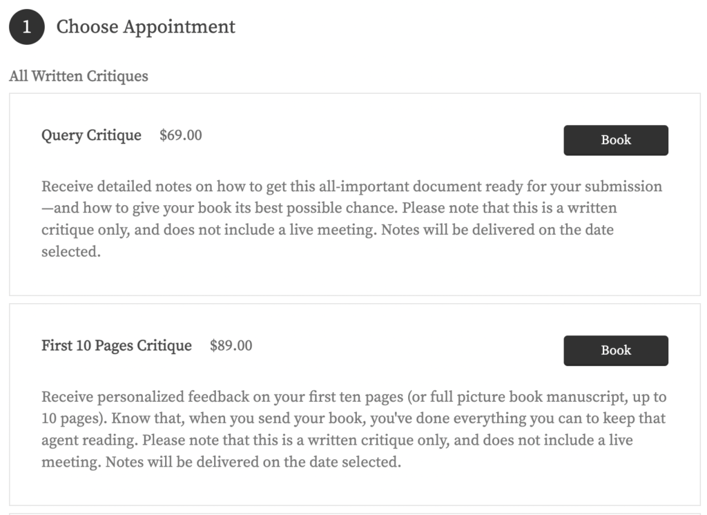 How To Schedule A Critique - The Manuscript Academy